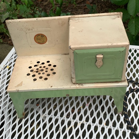 American Vintage | Accents | Vintage Little Lady Ranges Toy Stove ...